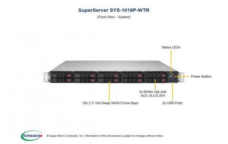 (SYS-1019P-WTR) | Digiworld
